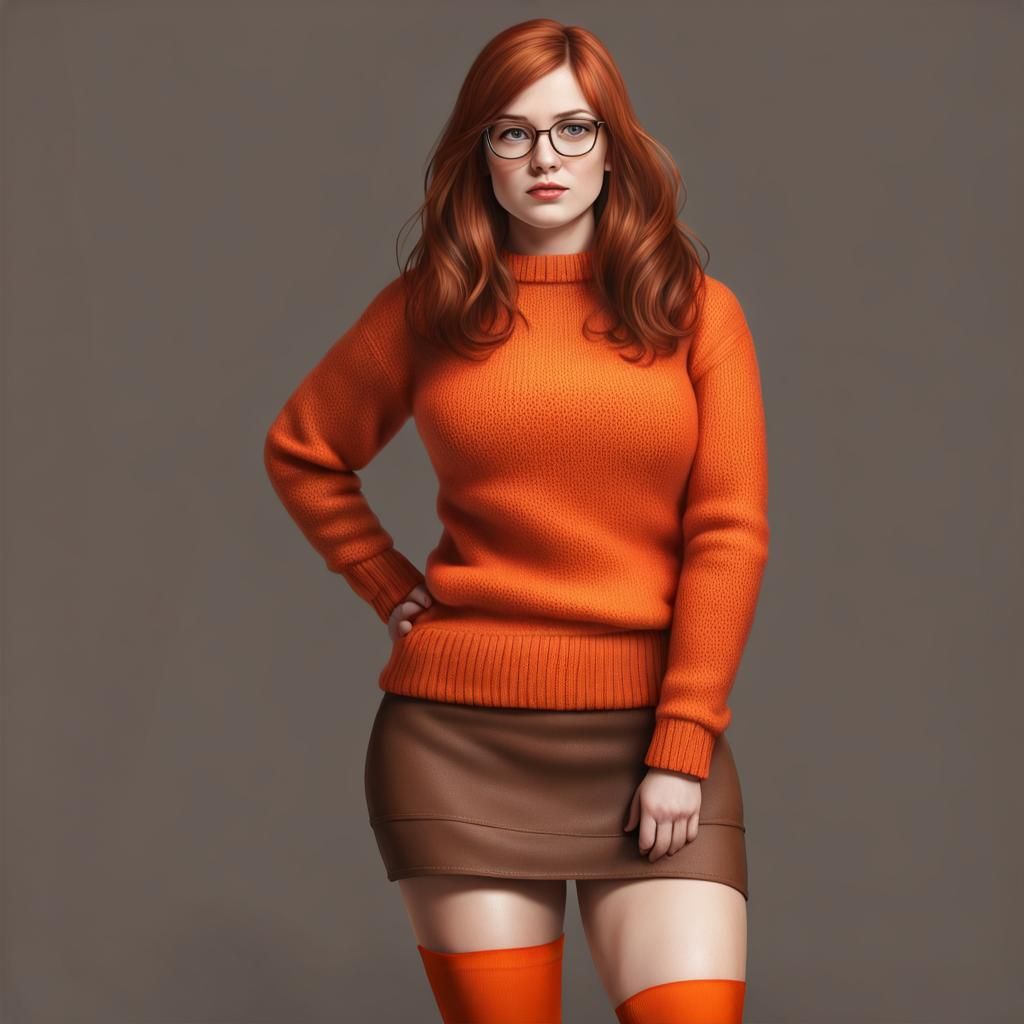 Realistic Velma - AI Generated Artwork - NightCafe Creator