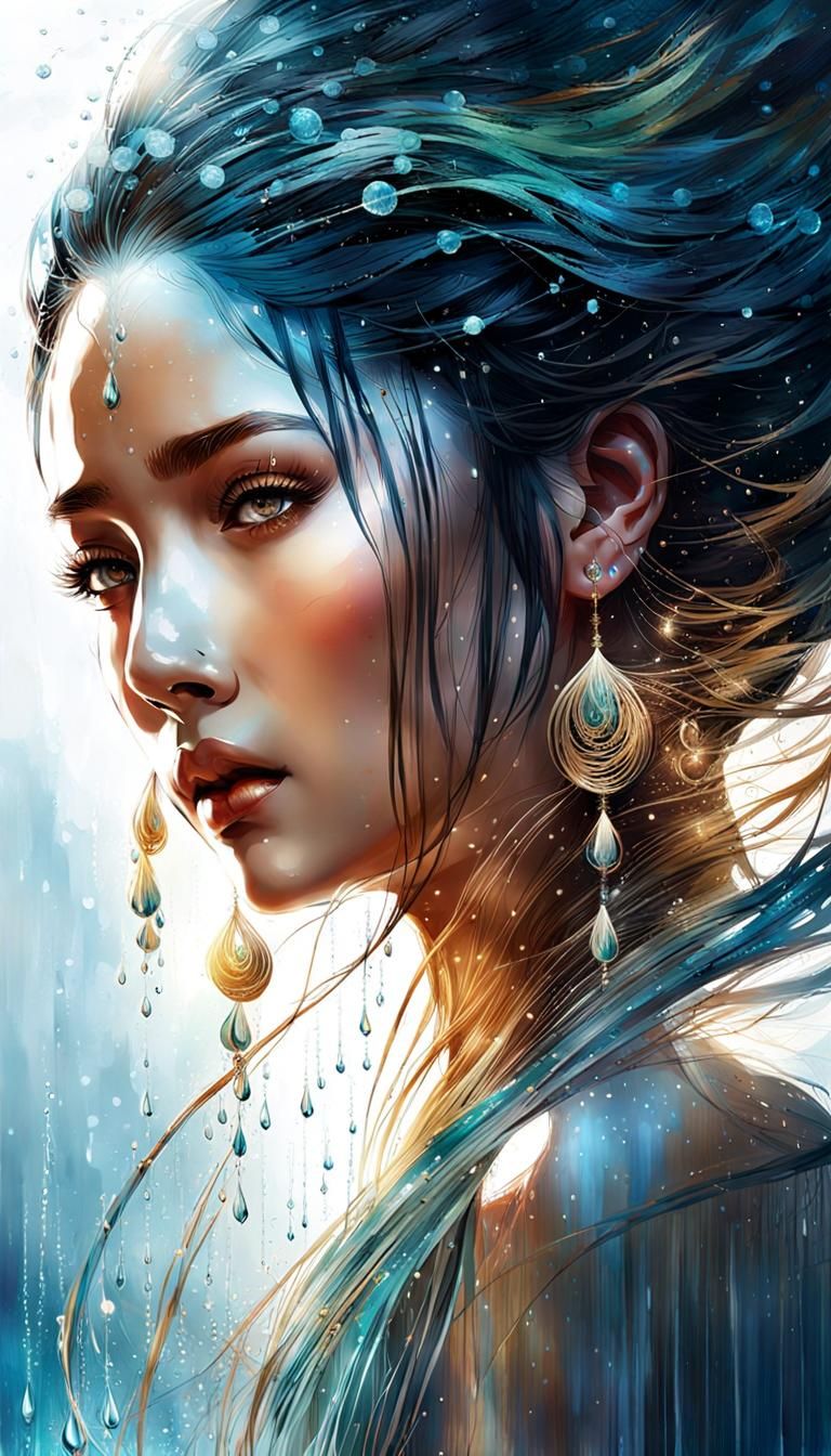 Nijimu's fusion, fluidity in harmony. - AI Generated Artwork - NightCafe Creator