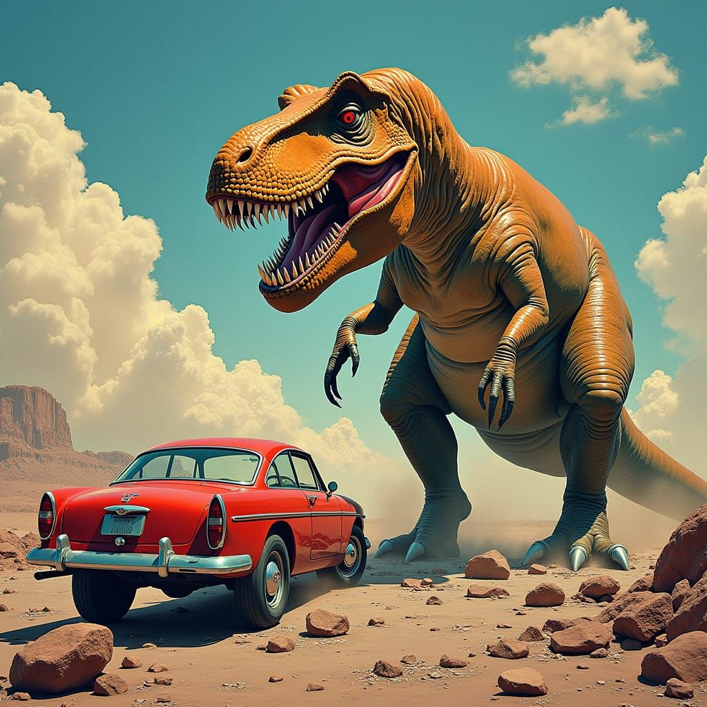 T-Rexcellent - T-Rexcellent: A Bizarre Surreal Pop Art Scene