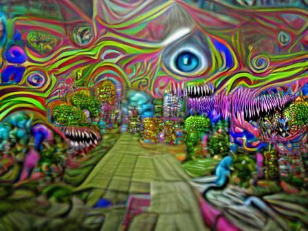 Psychedelic nightmare - AI Generated Artwork - NightCafe Creator