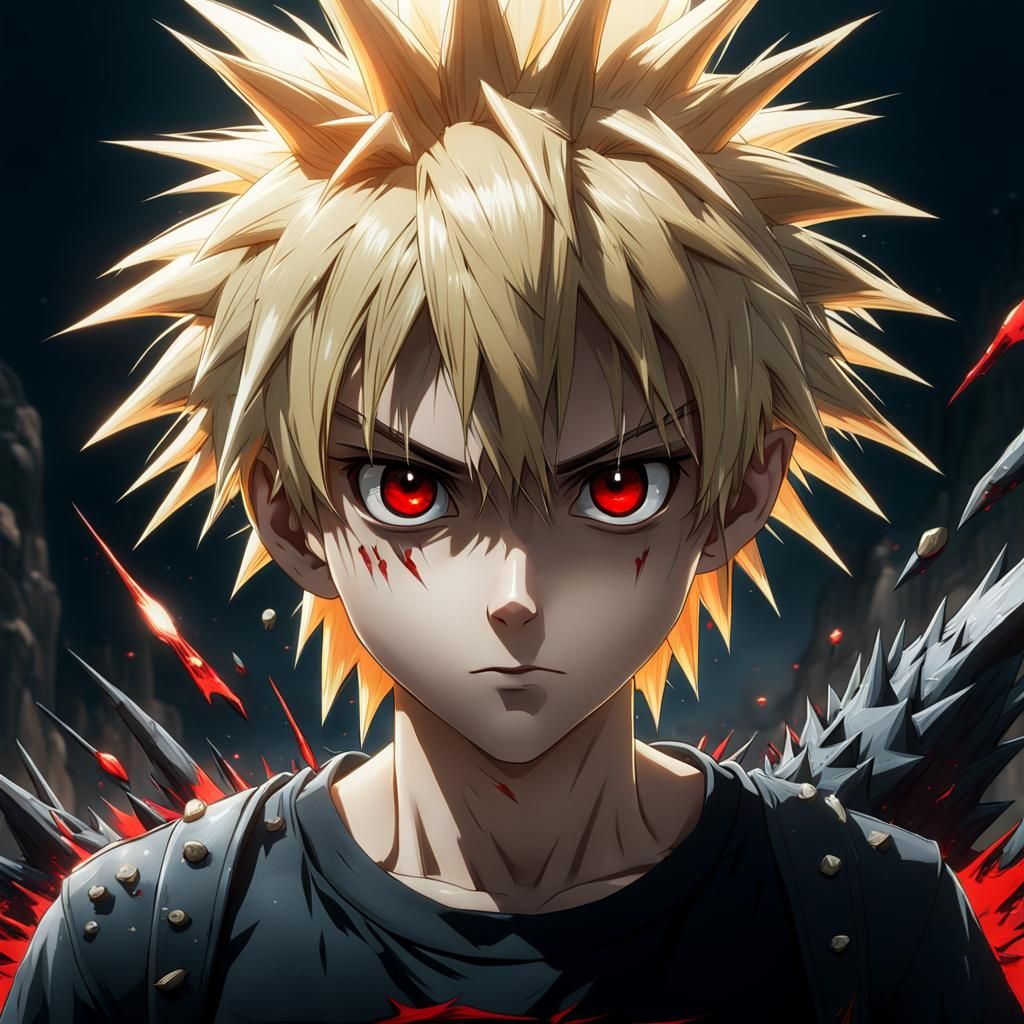 Bakugo Katsuki - AI Generated Artwork - NightCafe Creator