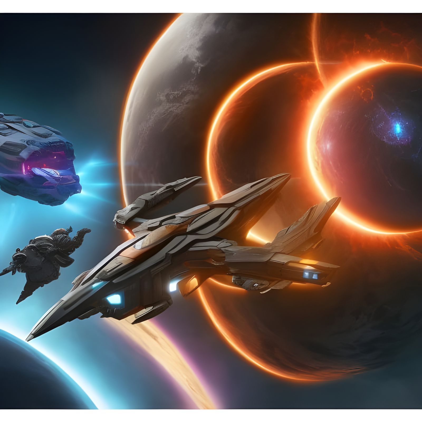 Dimensional Gates - AI Generated Artwork - NightCafe Creator