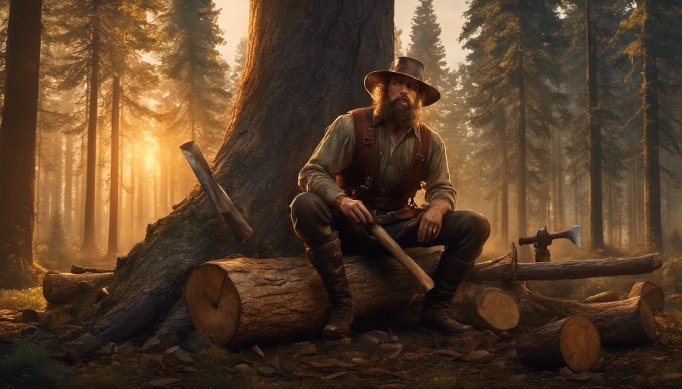 Lumberjack - AI Generated Artwork - NightCafe Creator