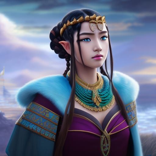 Tribal Princess - AI Generated Artwork - NightCafe Creator