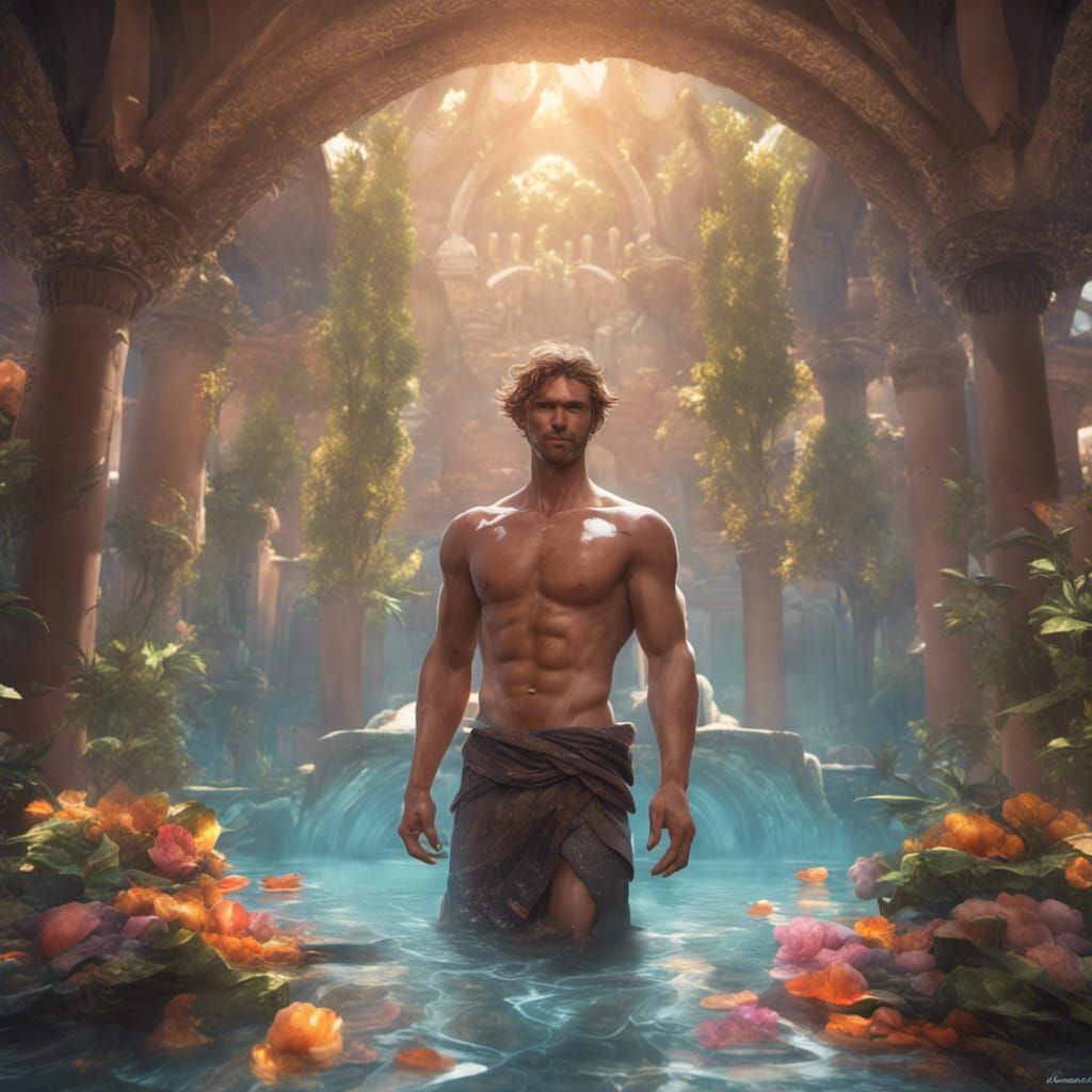 Beautiful man 3 - AI Generated Artwork - NightCafe Creator