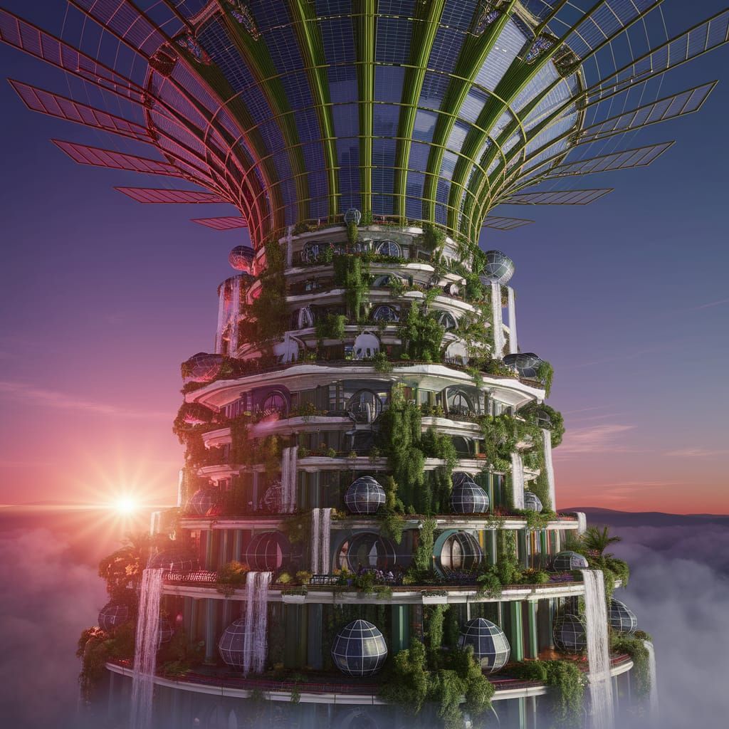 Solarpunk City - Solarpunk City