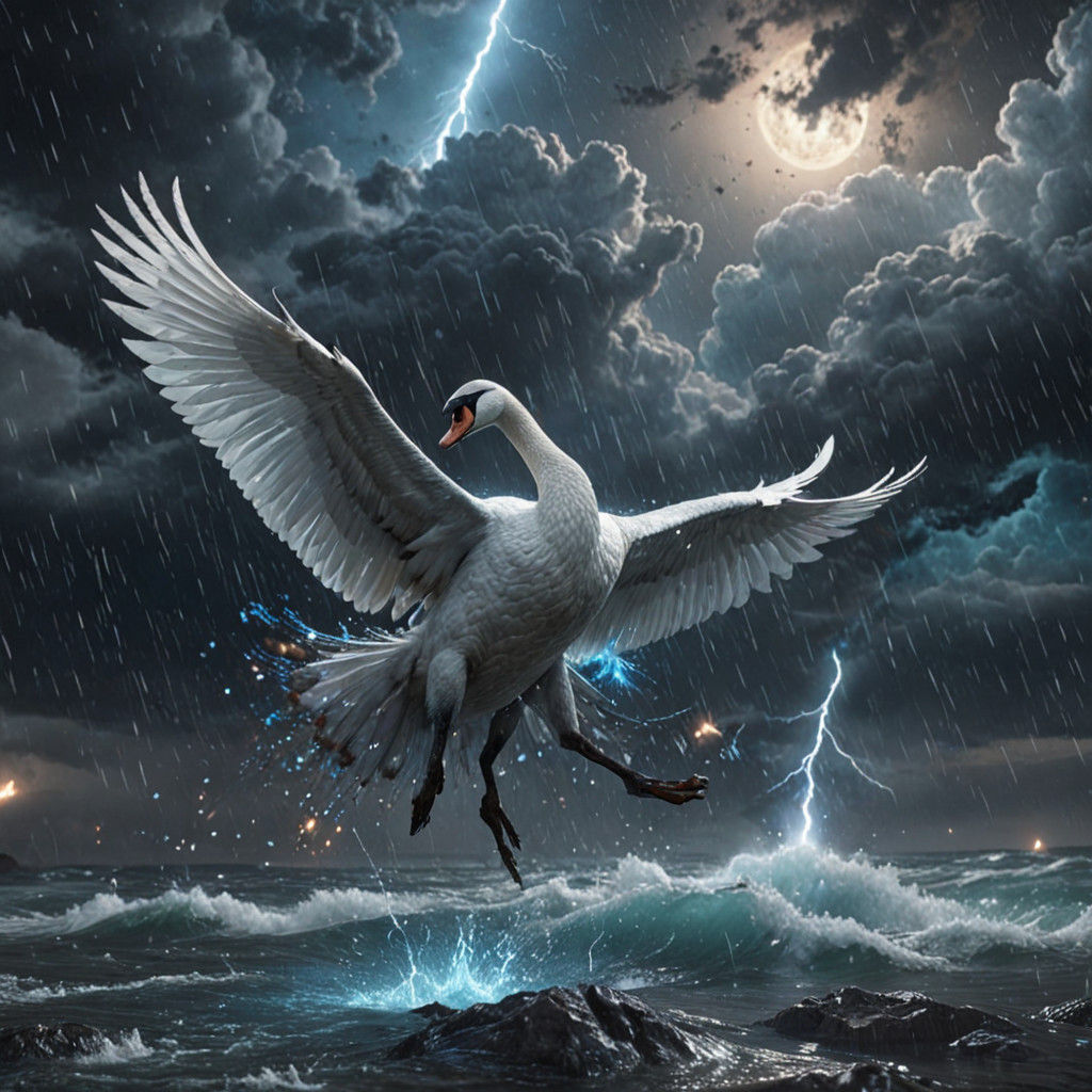 The Crying Swan of Jupiter - Jupiter's Celestial Swan Soars ...