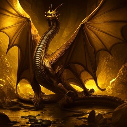 The Golden Hoard - AI Generated Artwork - NightCafe Creator