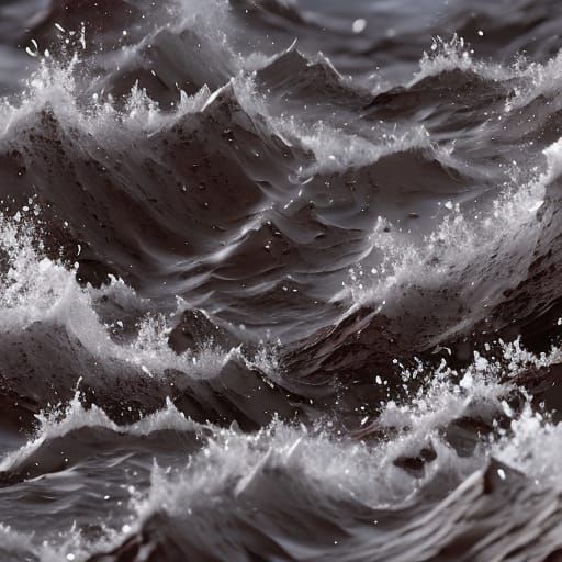 Black Ocean - AI Generated Artwork - NightCafe Creator