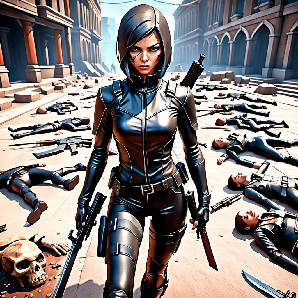 Deadly Assassin - AI Generated Artwork - NightCafe Creator