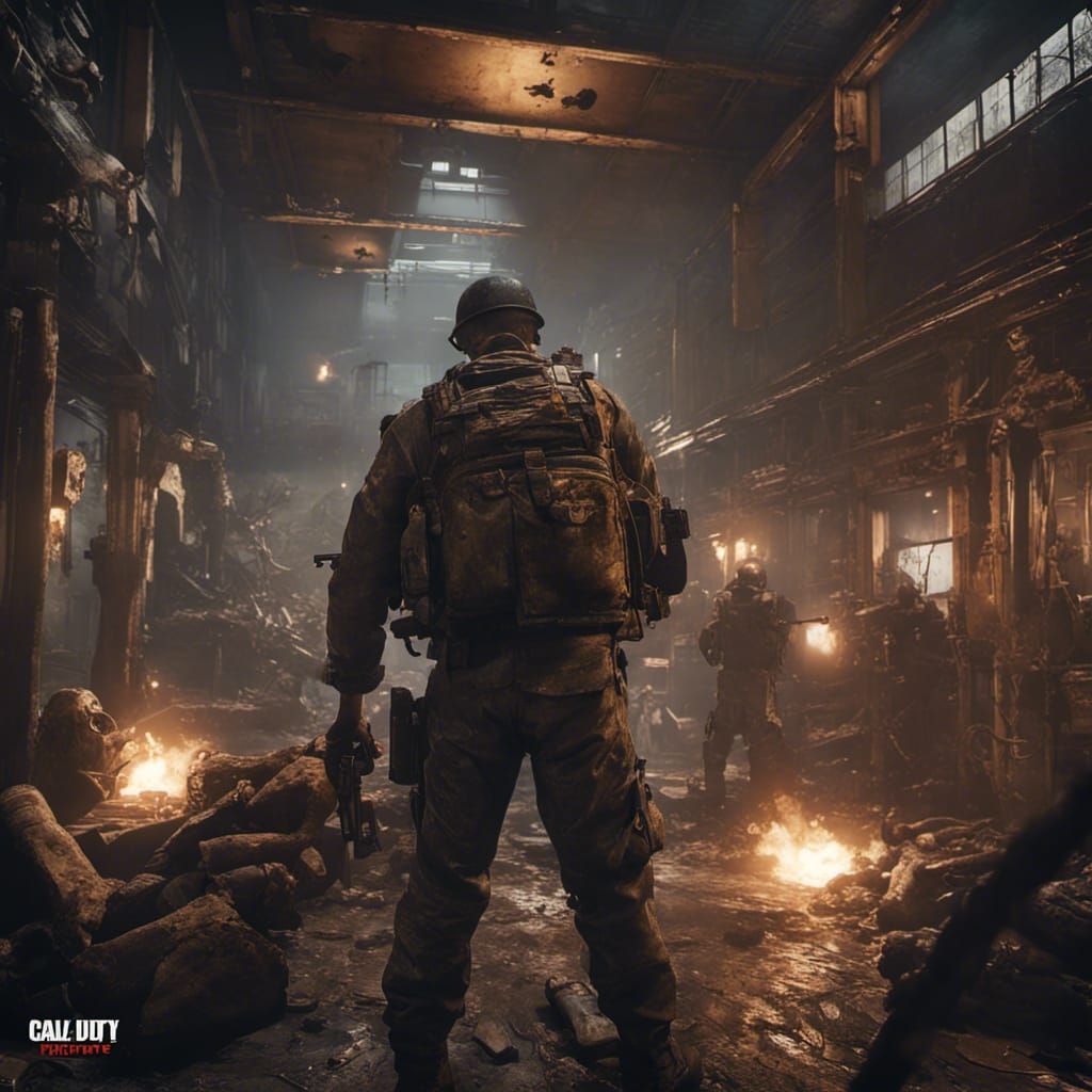 Call of Duty Zombies Der Riese - AI Generated Artwork - NightCafe Creator