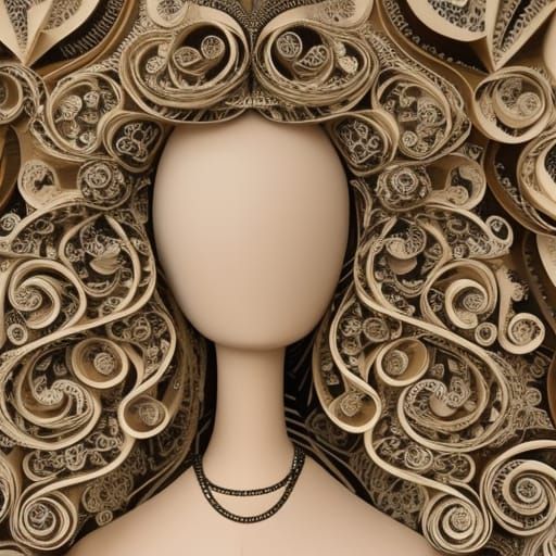 Paper Doll I - AI Generated Artwork - NightCafe Creator