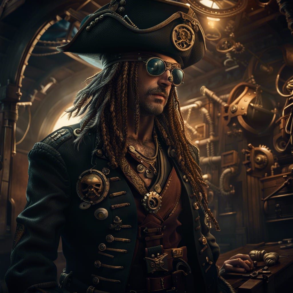 Space Pirate - AI Generated Artwork - NightCafe Creator