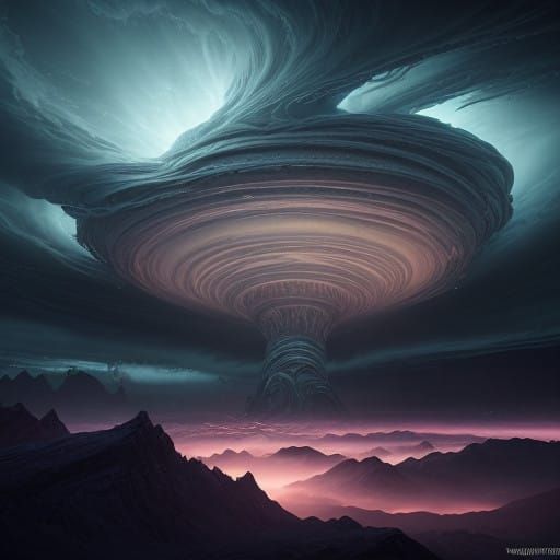 Death cloud under Black Moon - Ethereal Death Cloud Beneath ...