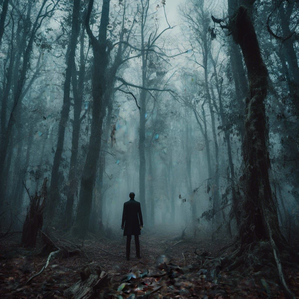 slender man - AI Generated Artwork - NightCafe Creator