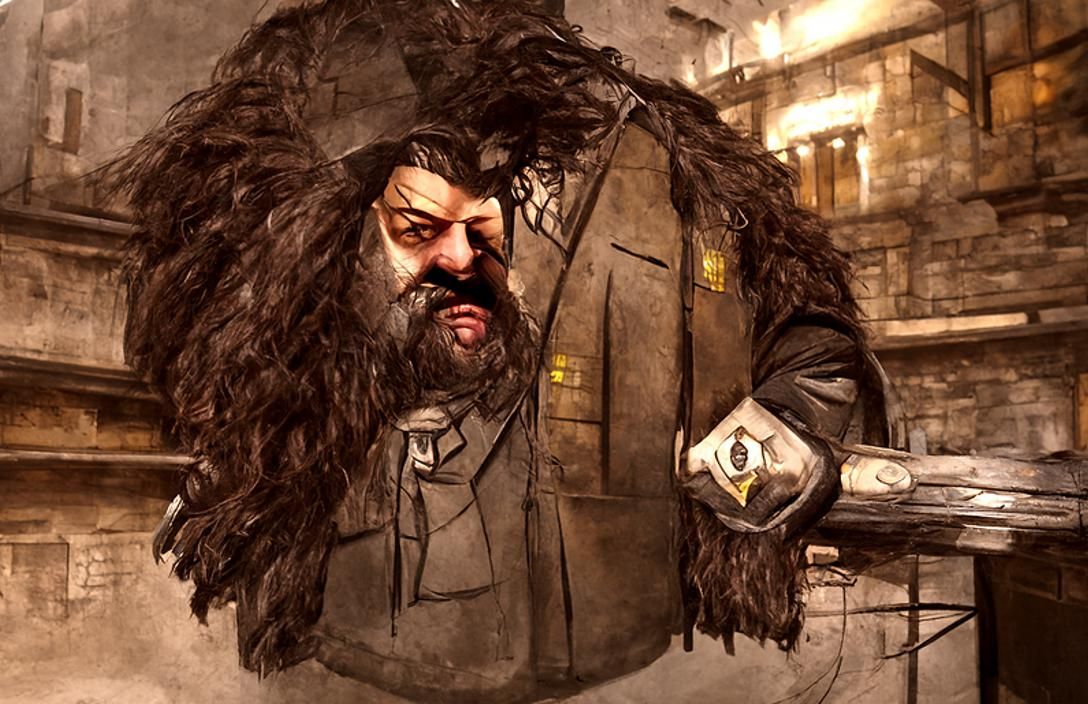 Dishonored hagrid - AI Generated Artwork - NightCafe Creator