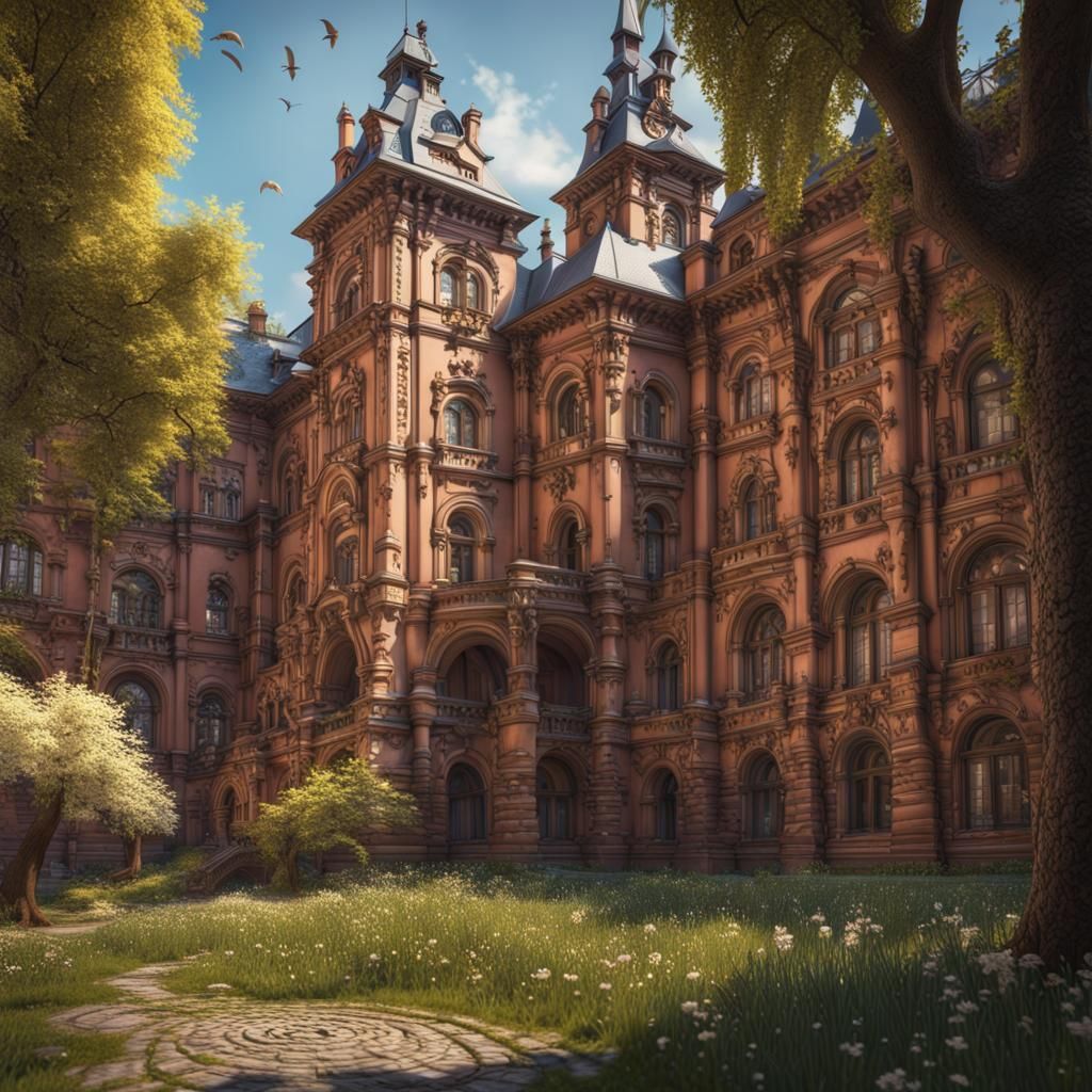 Alma Mater - AI Generated Artwork - NightCafe Creator