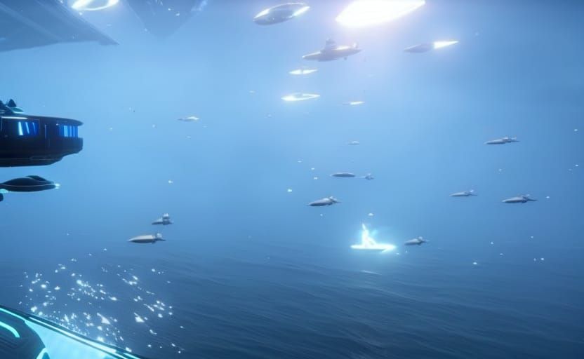 Humankind travels the Centrifugal Ocean inside nano-projected ...