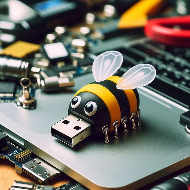 USBee drive - AI Generated Artwork - NightCafe Creator