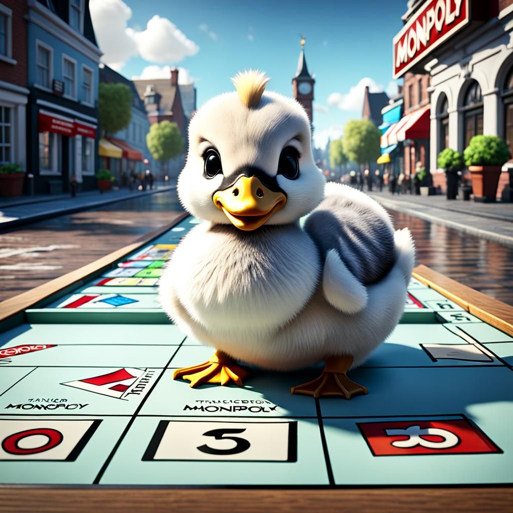 I'm A Baby Gosling Girl in a Monopoly World - rather learn to shop than ...