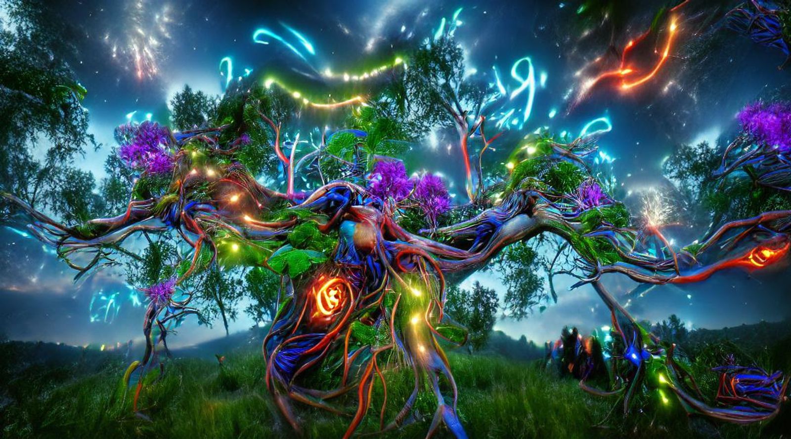The Tree Of Life - AI Generated Artwork - NightCafe Creator