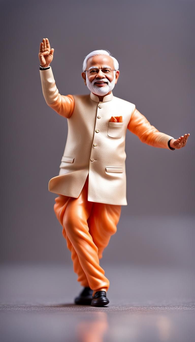 Dancing Modi Ji - AI Generated Artwork - NightCafe Creator