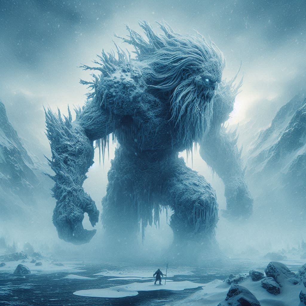 Ice Giant - AI Generated Artwork - NightCafe Creator