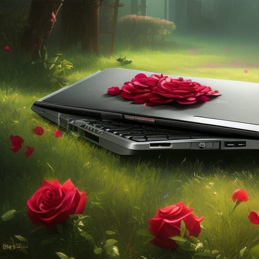 My laptop died today, I'm going to miss it so much - AI Generated ...