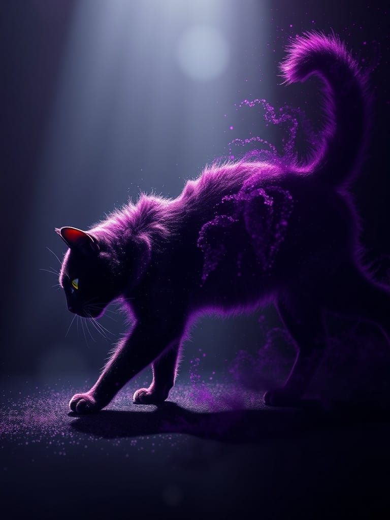 Cat doing important cat stuff - Cat doing important cat stuf...