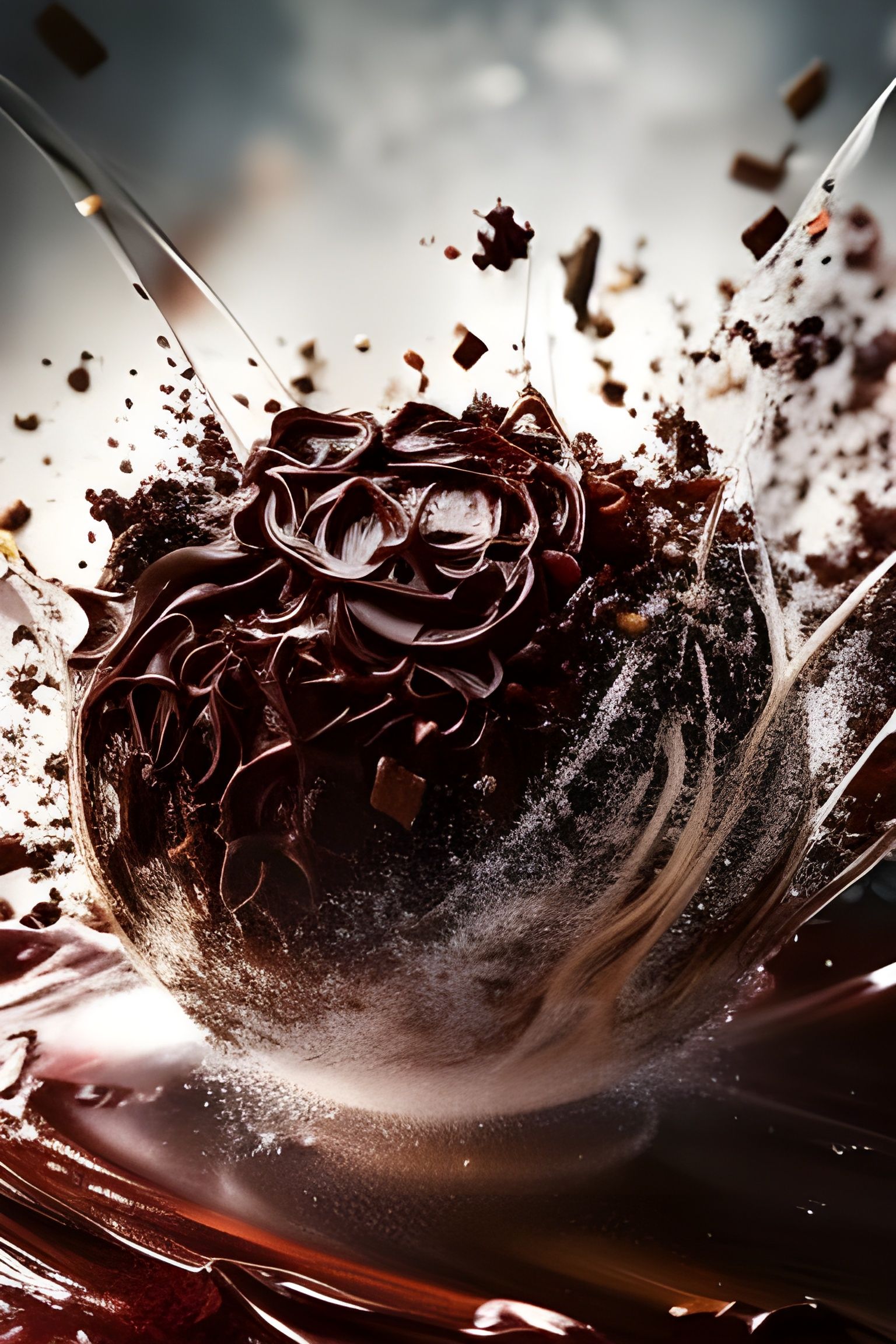 a chocolate wrecking ball! Yes please! - AI Generated Artwork ...
