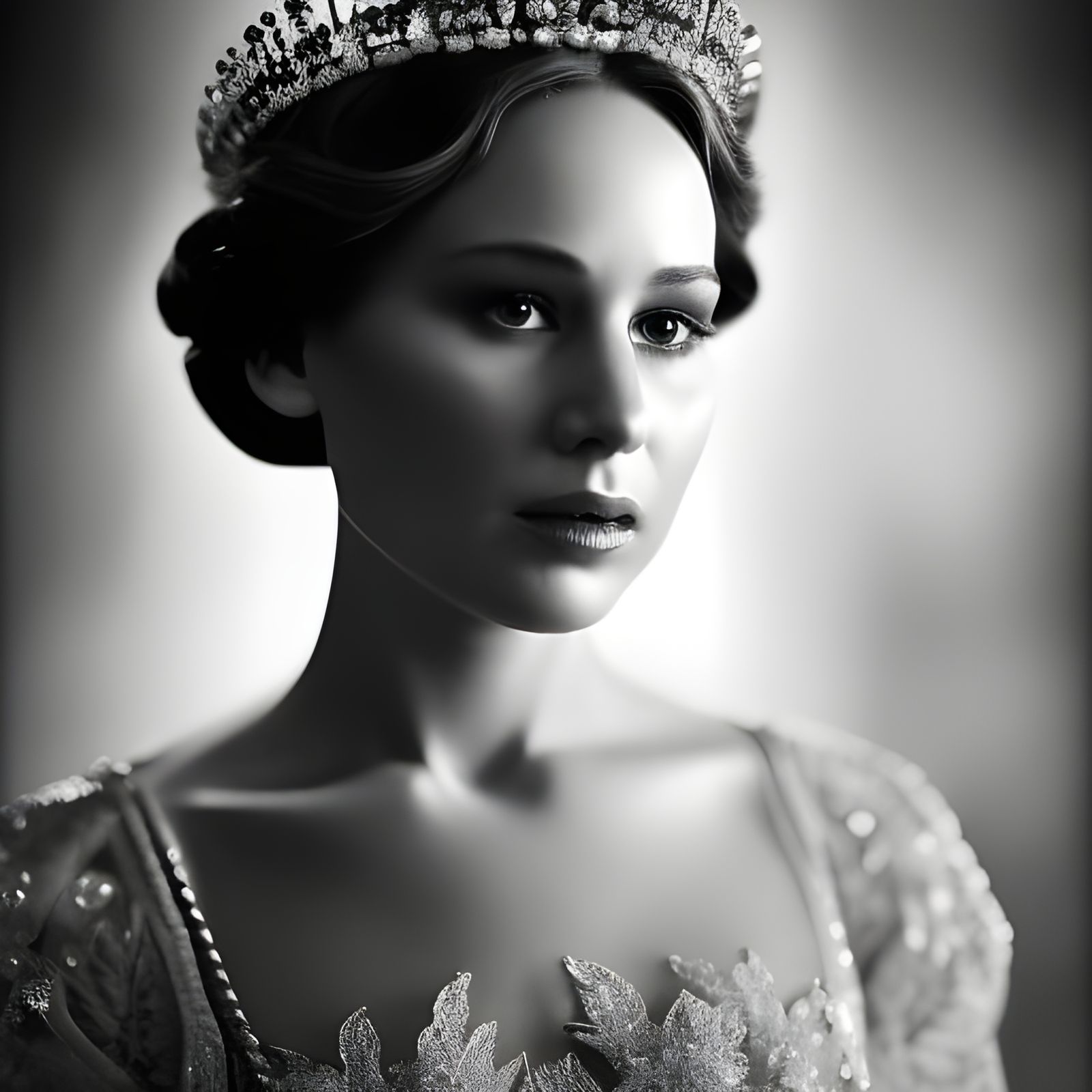 Royal Jennifer Lawrence - AI Generated Artwork - NightCafe Creator
