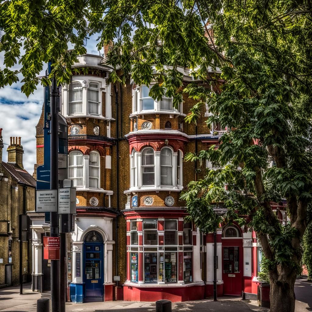 walking in the city of london - harlesden : r/nightcafe