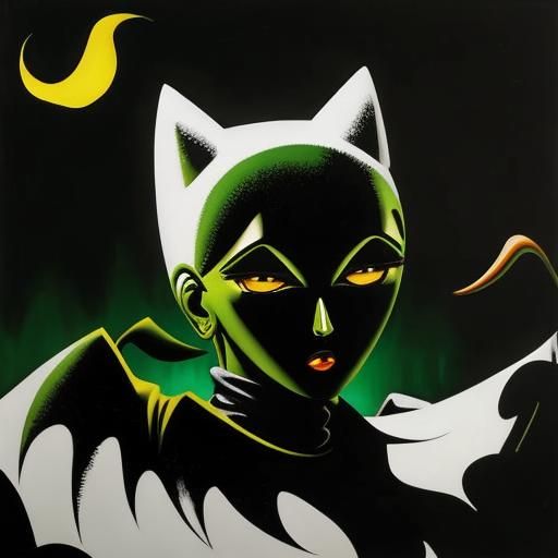 Surreal representation of lost love, vivid, colorful, Marcel Janco ...