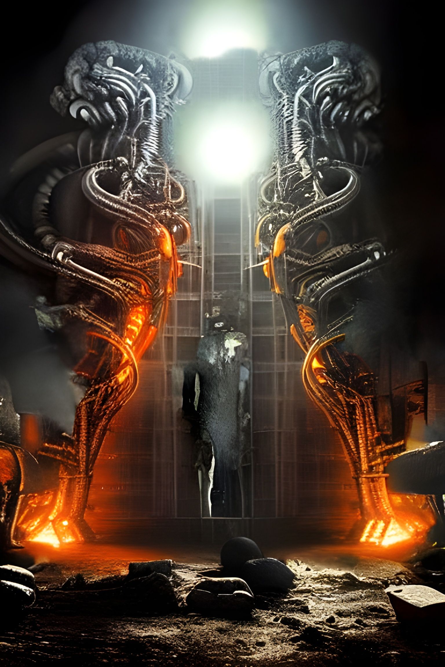 Hell's Gate Phase One - AI Generated Artwork - NightCafe Creator