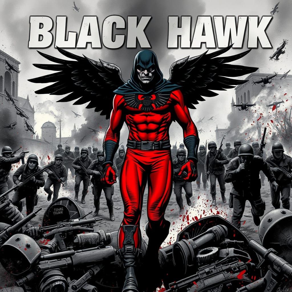 a dramatic comic book cover in the style of Stan Lee and Rob Liefeld ...