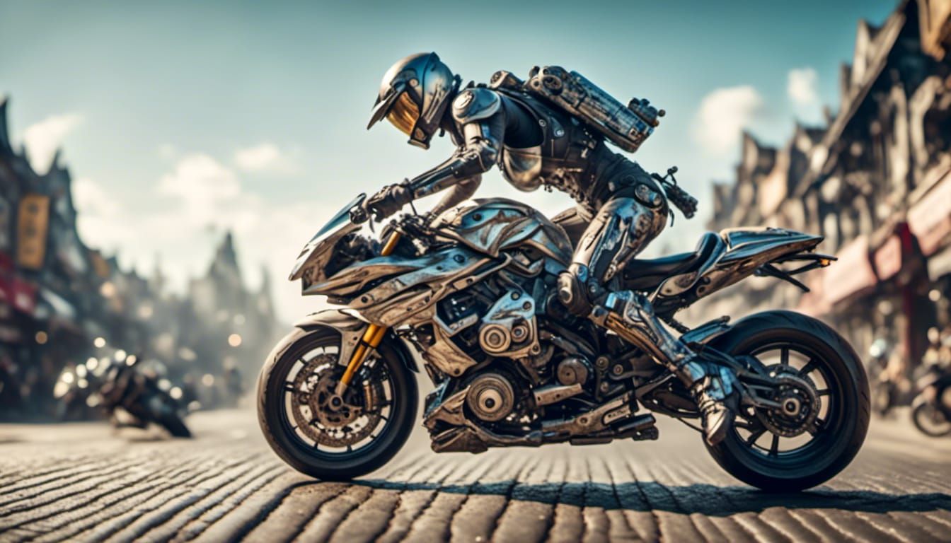 Sub-Tek Bike - AI Generated Artwork - NightCafe Creator