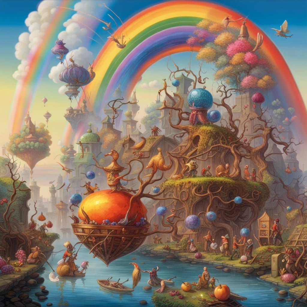 parade of love Rodney Matthews Guillermo Mordillo Pierre Culliford ...