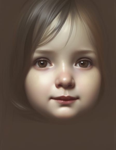 Sweet toddler - AI Generated Artwork - NightCafe Creator