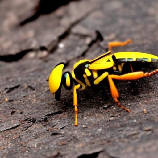 Murder Hornet plottin....🔪 - AI Generated Artwork - NightCafe Creator