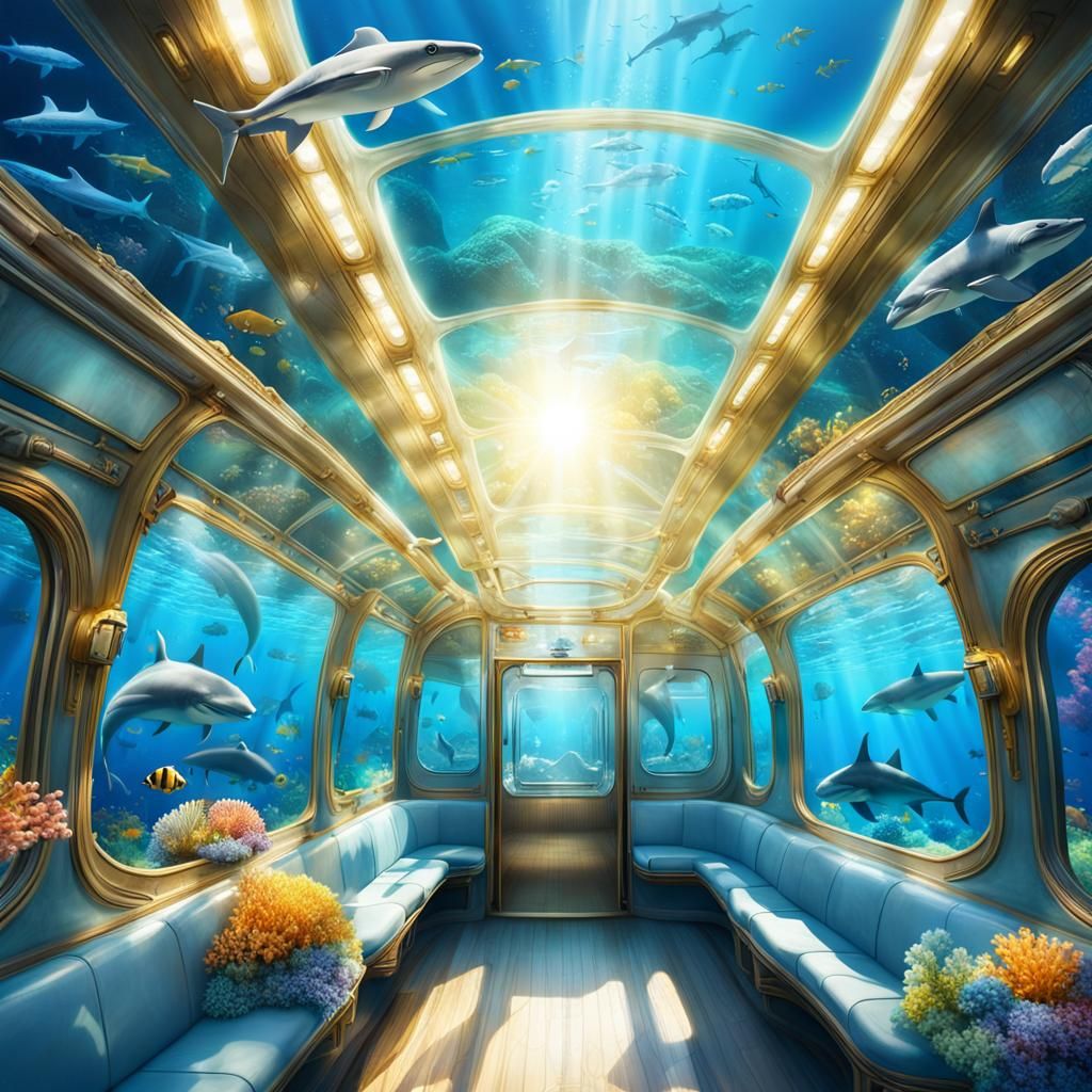 Inter Continental Express Amphibian Train - AI Generated Artwork ...