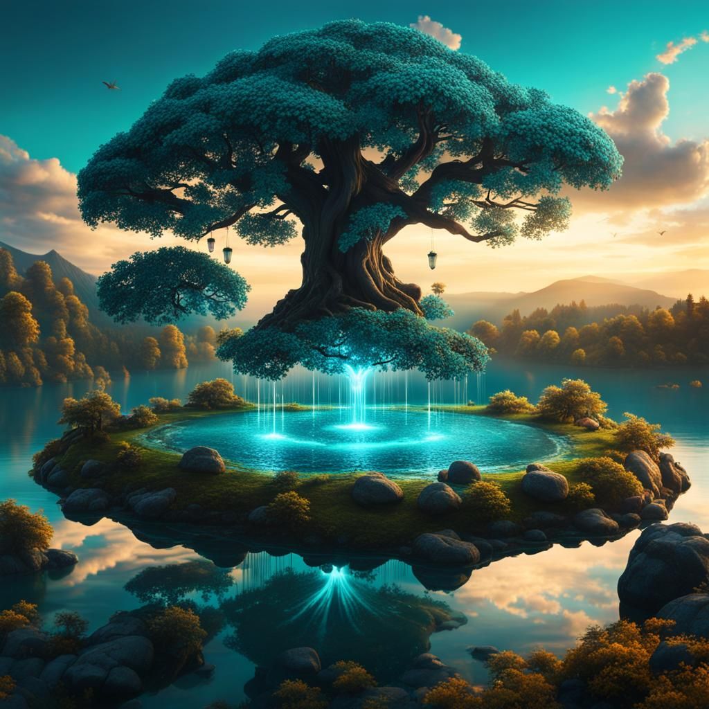 The Tree of Life - AI Generated Artwork - NightCafe Creator