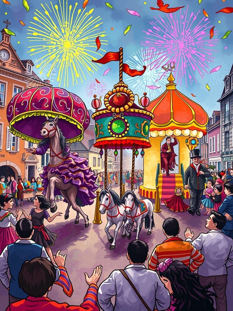 carnaval de bailleul - Vibrant Carnaval Celebration in Baill...