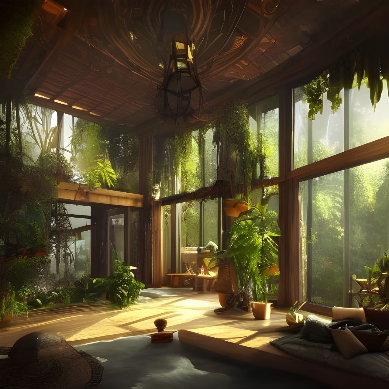 Nice place to chill #2 - AI Generated Artwork - NightCafe Creator