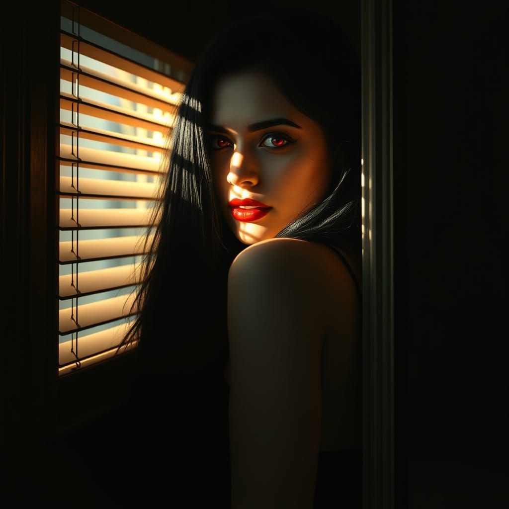 Vampire hides from sunlight - Ethereal Vampire Bats Away S...