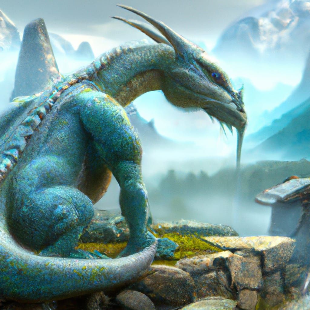 Dragon - AI Generated Artwork - NightCafe Creator