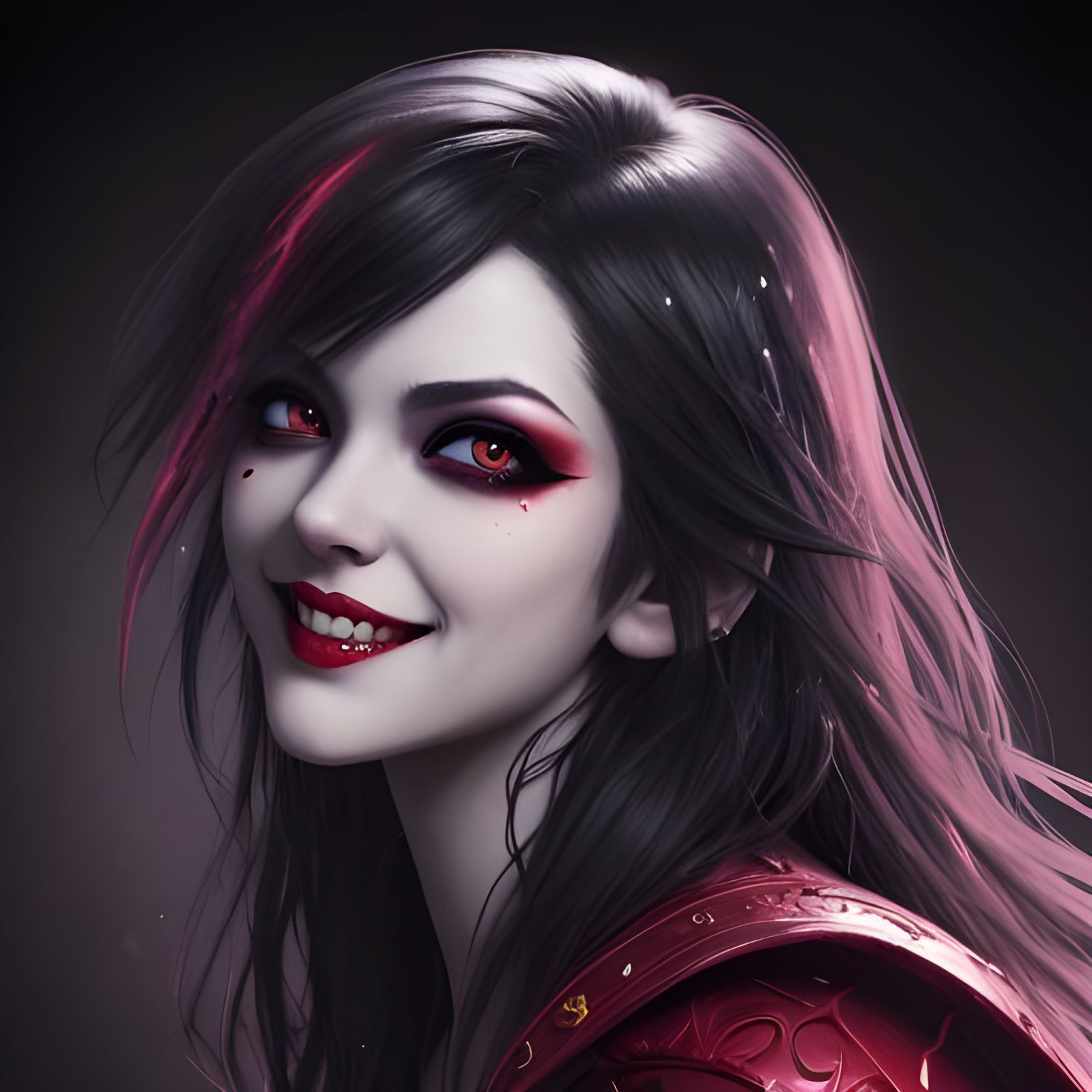 Cresha - Lady Vampire - AI Generated Artwork - NightCafe Creator