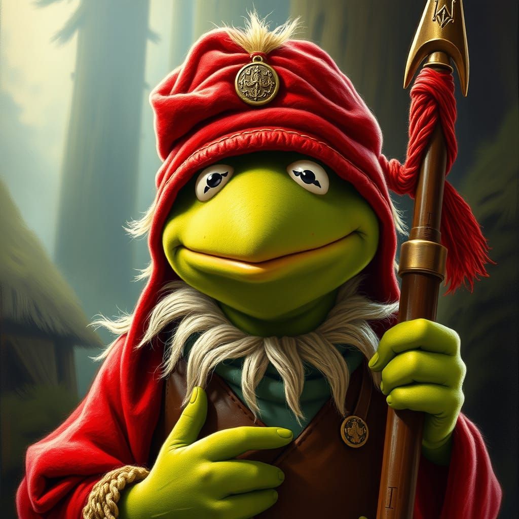 Kermit the Frog as Erik the Red - Kermit the Frog as Erik th...