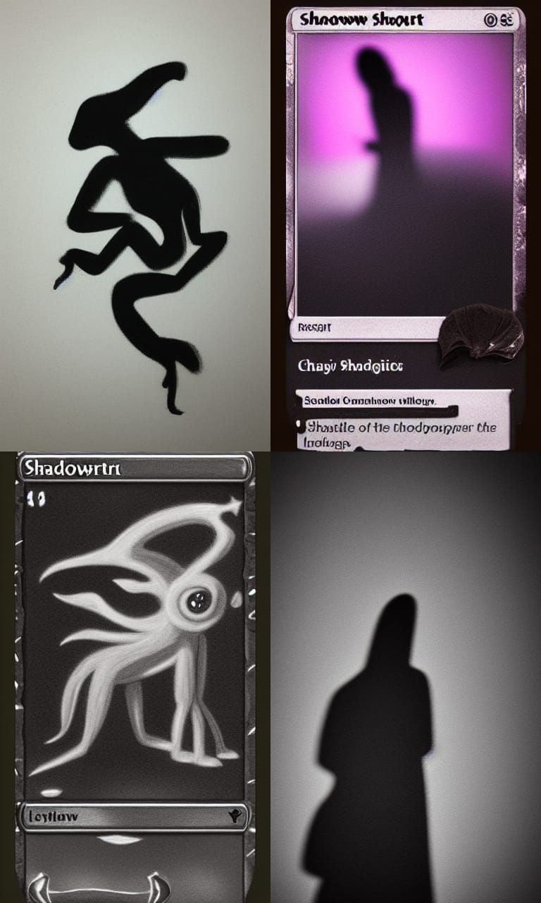 Shadow creature - AI Generated Artwork - NightCafe Creator