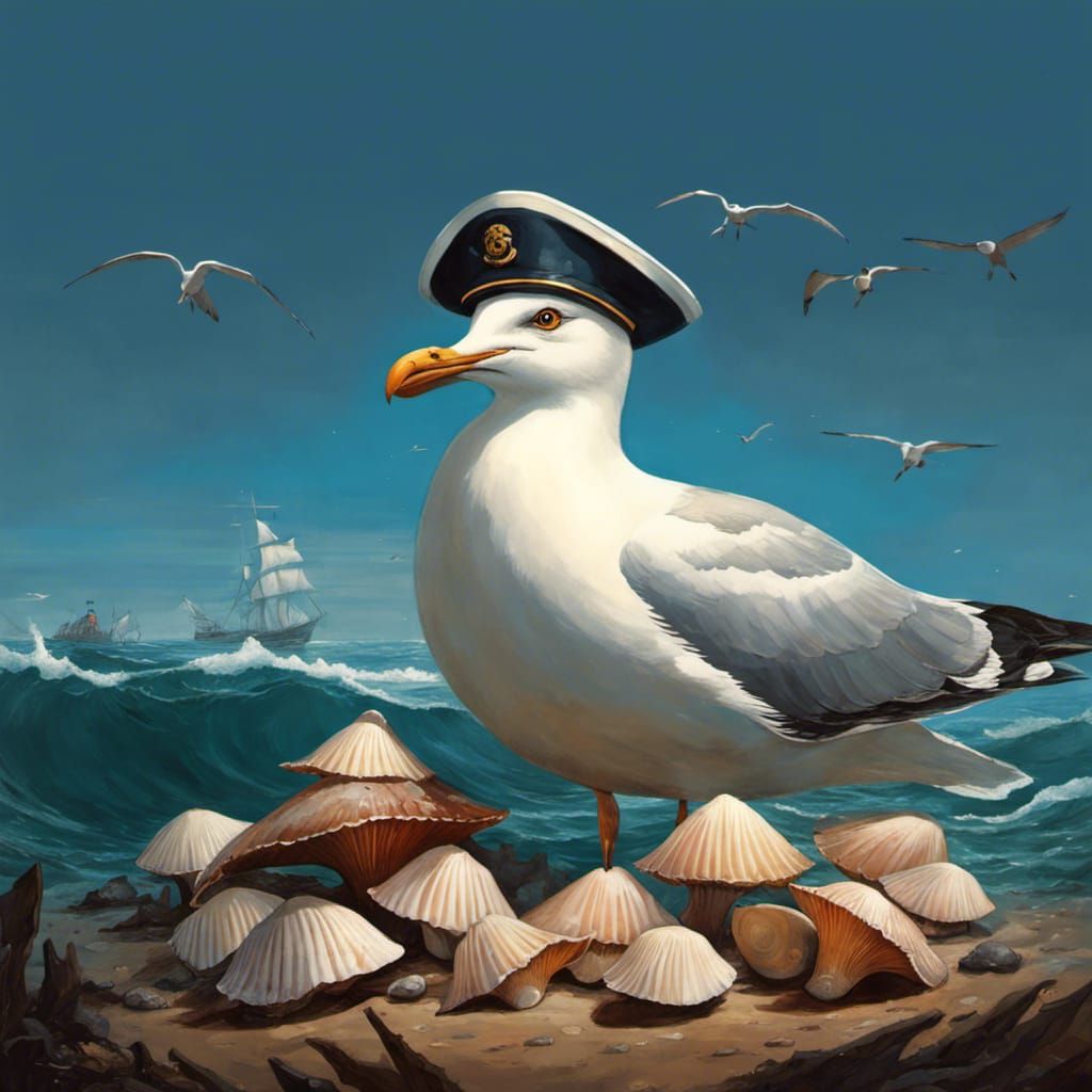 Everdell — Seagull and his booty - AI Generated Artwork - NightCafe Creator