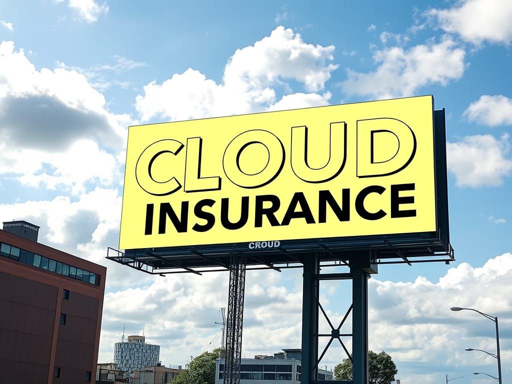 THE STUNNING BILLBOARDS OF "CLOUD INSURANCE"